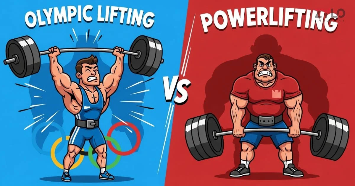 Olympic Lifting vs Powerlifting: Complete Comparison Guide – Zylo Industry